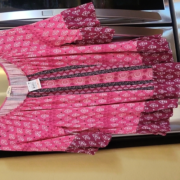Style & Co. | Tops | New Plus Size 2x Style Co Cold 57 Shoulder Pink ...